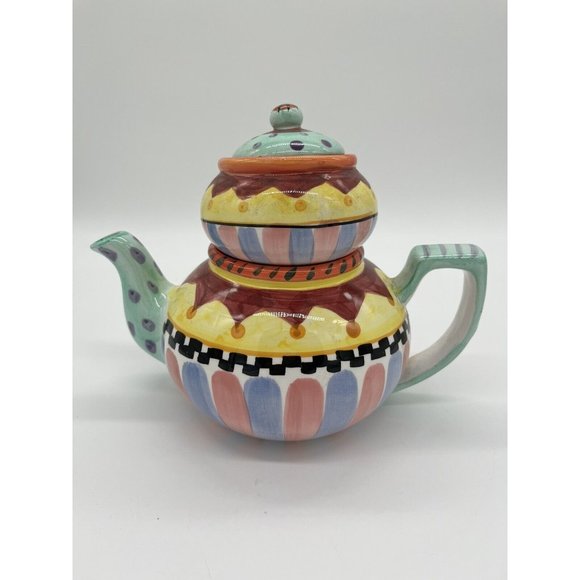 world bazaar | Other | Vintage World Bazaar Ceramic Hand Painted Dinner ...